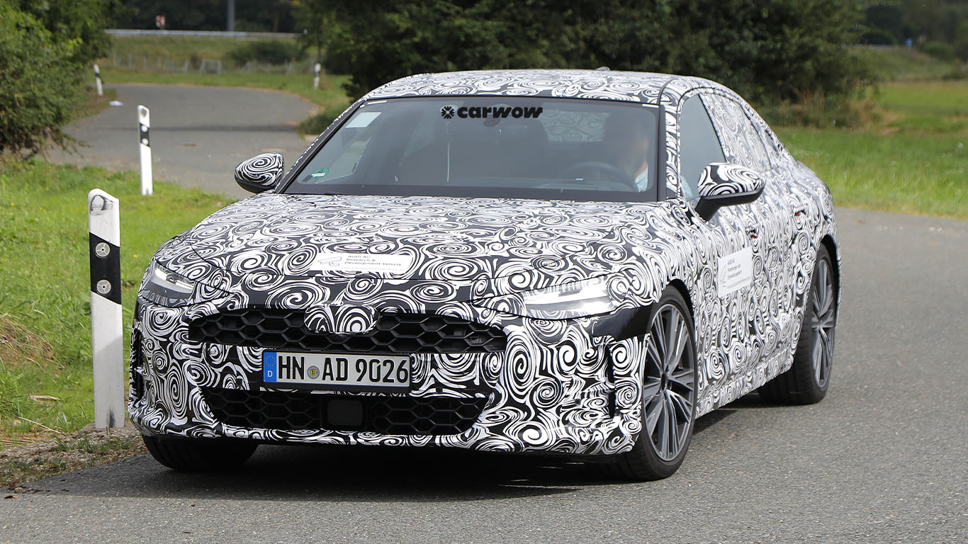 Neue Audi A7 Limousine gesichtet - Bilder und Infos zum A6-Nachfolger ...