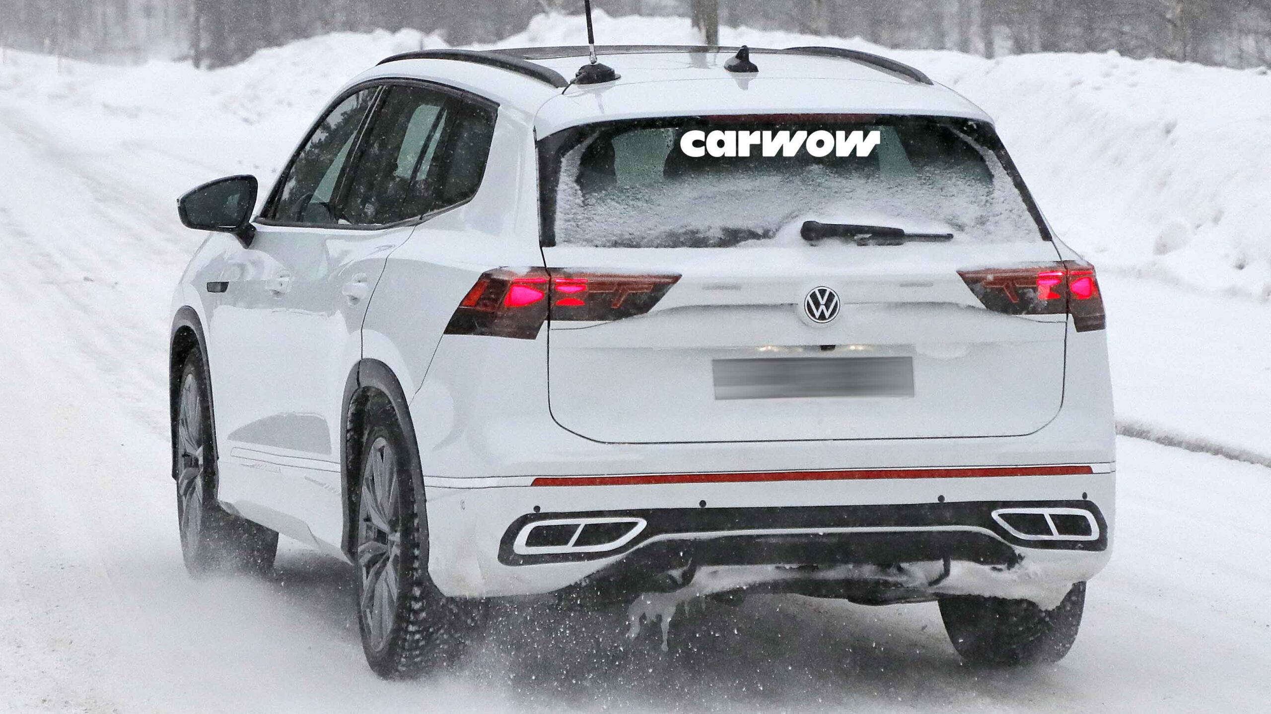 VW Tayron - Tiguan Allspace-Ersatz auf Testfahrt gesichtet | carwow.de